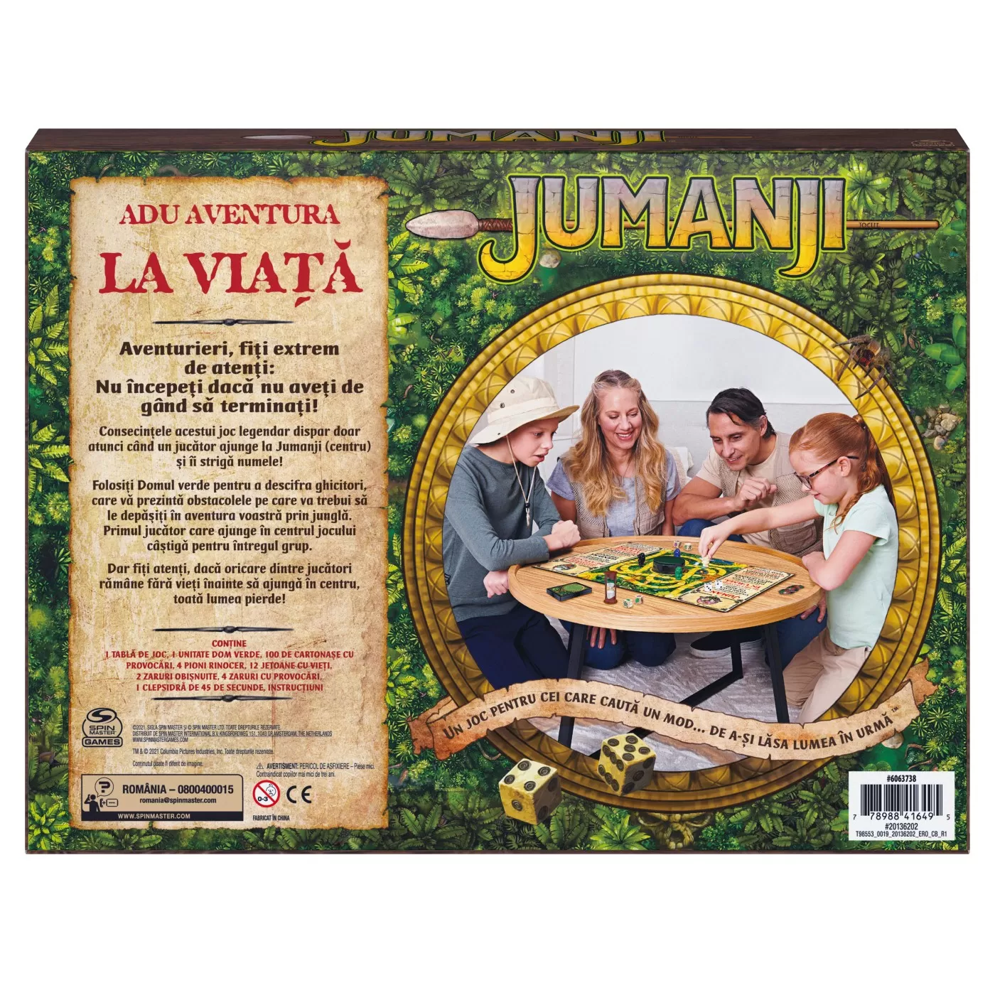 JOC JUMANJI IN LIMBA ROMANA – New - Cumperi linistit, la orice ora din ...