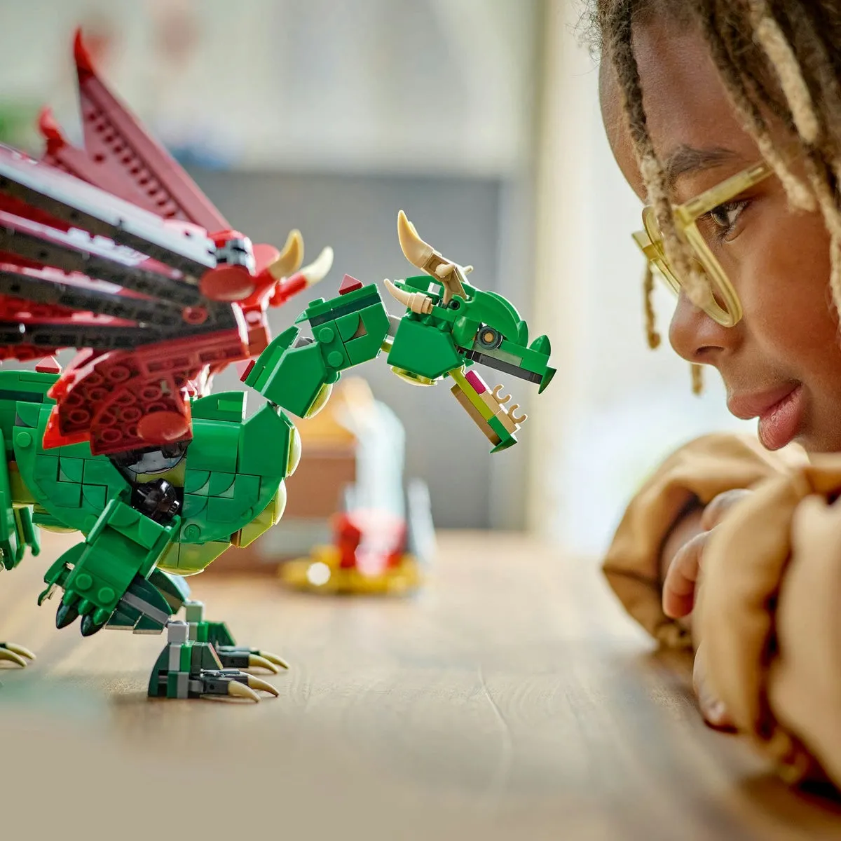 LEGO CREATOR DRAGON MEDIEVAL 31161 - Cumperi linistit, la orice ora din ...